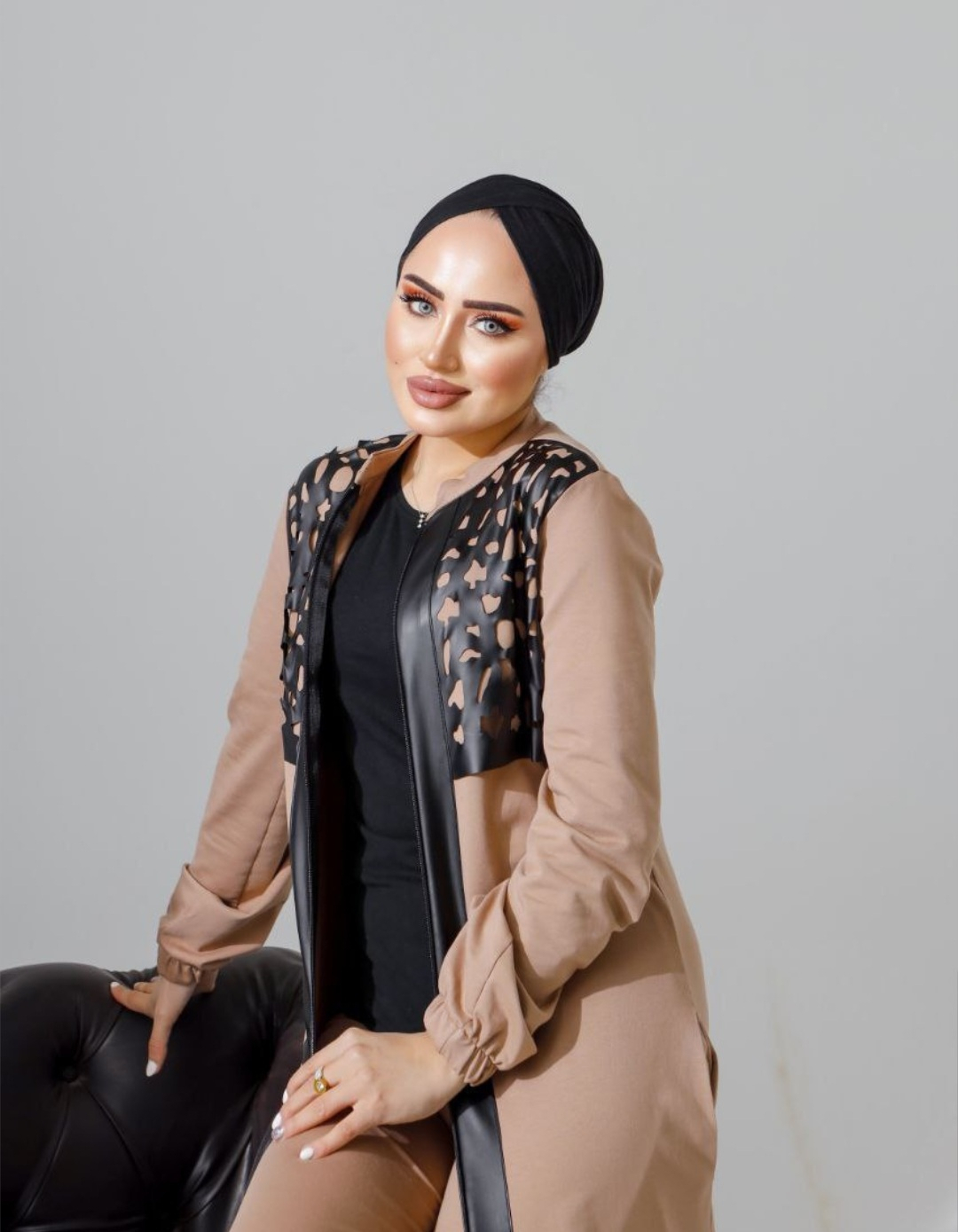 Lina-Style Survette deux pièces beige de Turquie